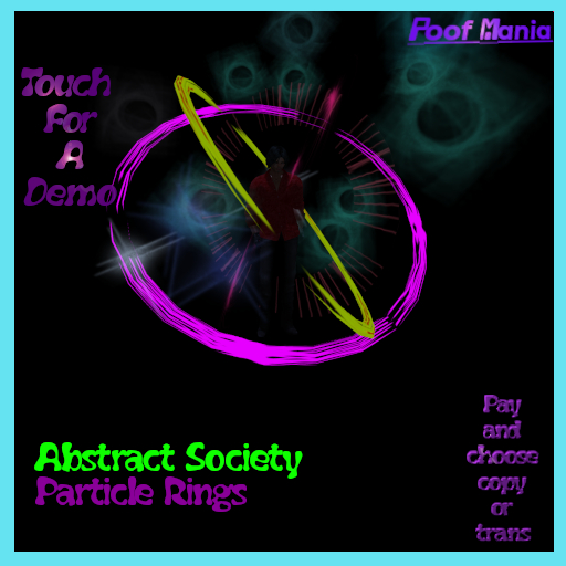 Second Life Marketplace - Abstract Society Particle Rings